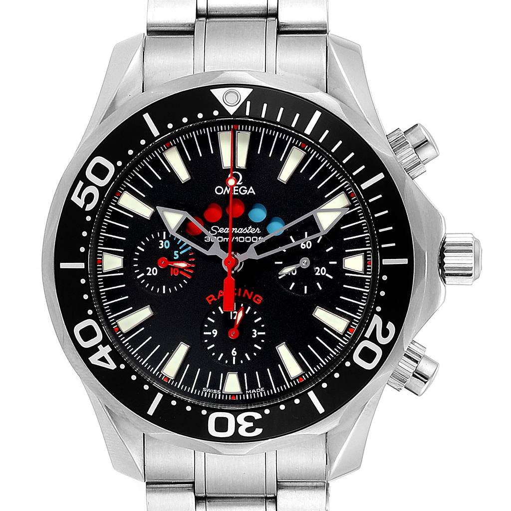 Omega Seamaster Regatta Racing Americas Cup Watch 2569.50.00 Box Card ...